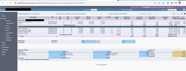 How to View P&L Report for Equity Segment for Tax Filing?